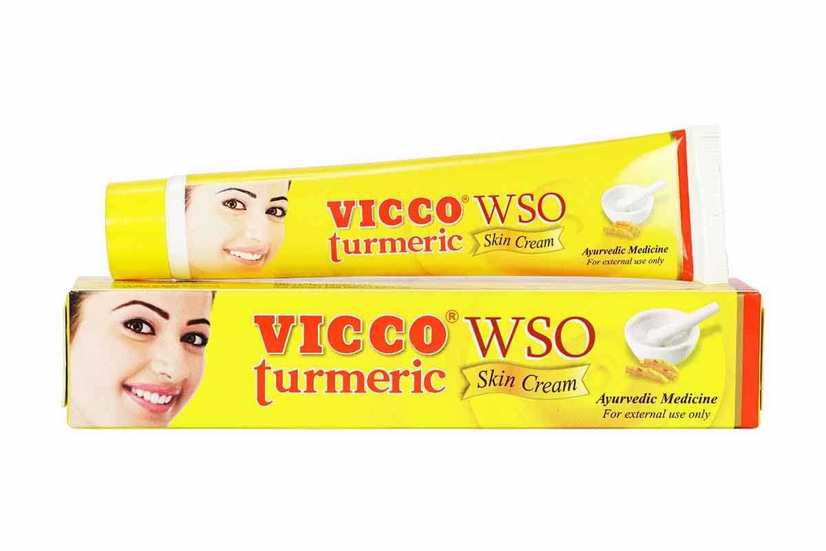 Vicco Turmeric Skin Cream (WSO) 15 gm - Vedic Gift Shop
